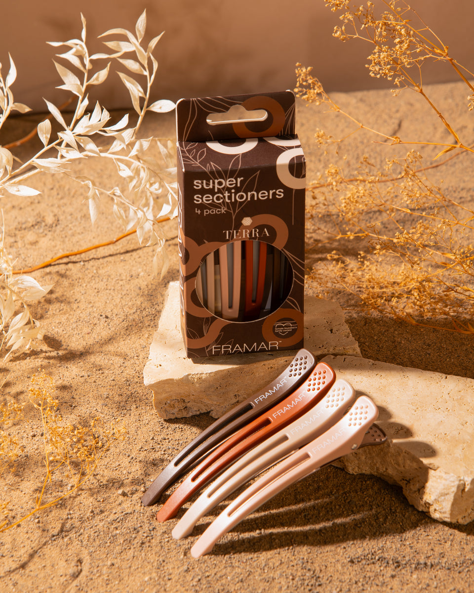 Framar Terra Super Sectioners 4pk – Hair and More