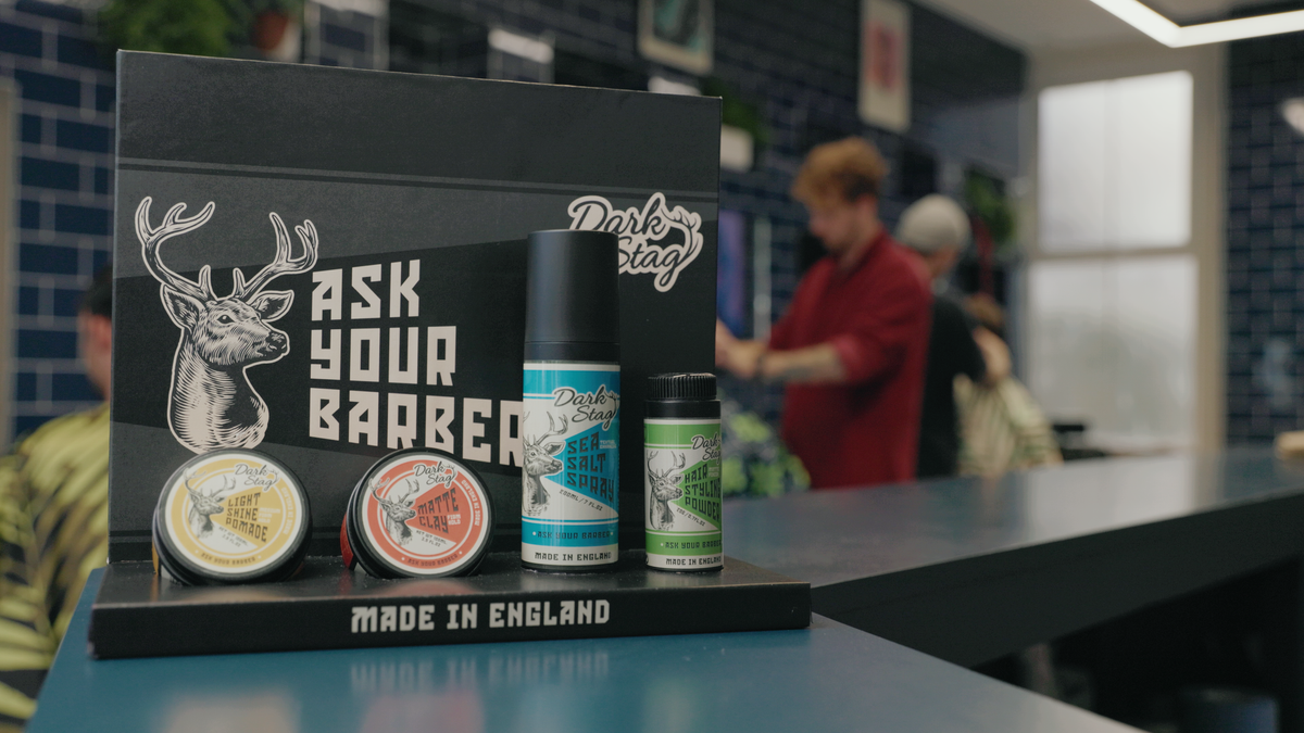 Dark Stag Starter Pack, 24 Products, Includes Counter Display (+BONUS – Hair and More