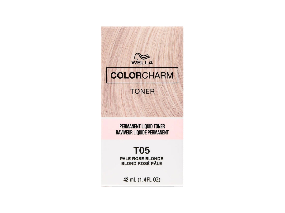 Wella Color Charm Liquid Toner #T05 Pale Rose Blonde – Hair and More
