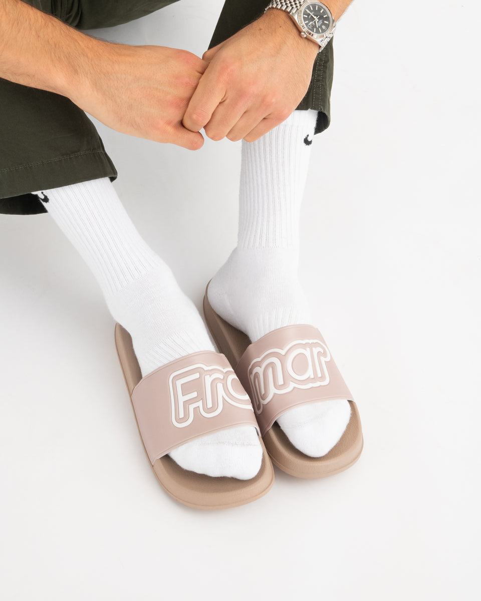 Framar Tan Slides – Hair and More