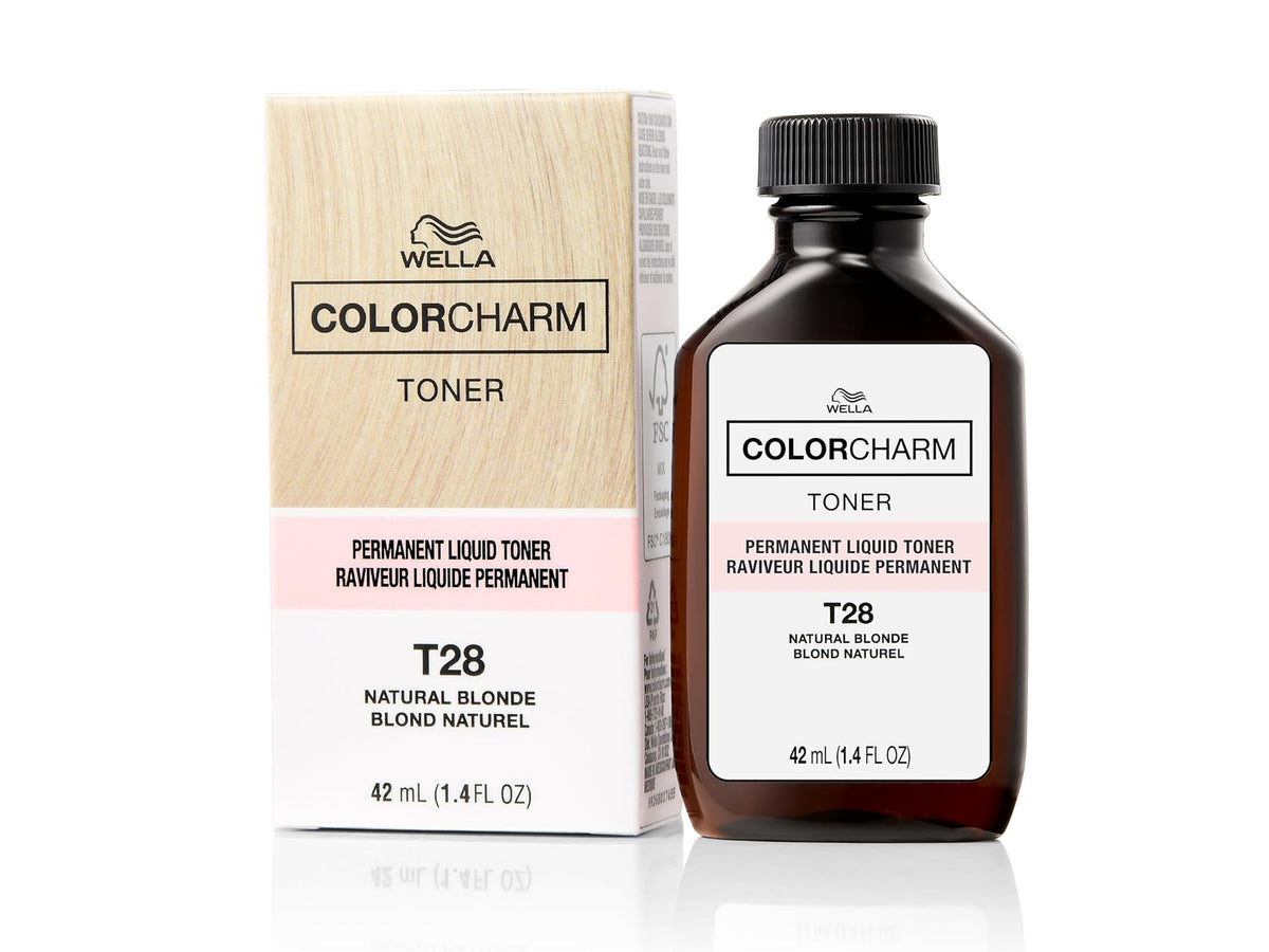 Wella Colour Charm Permanent Toner - #T28 Natural Blonde – Hair and More