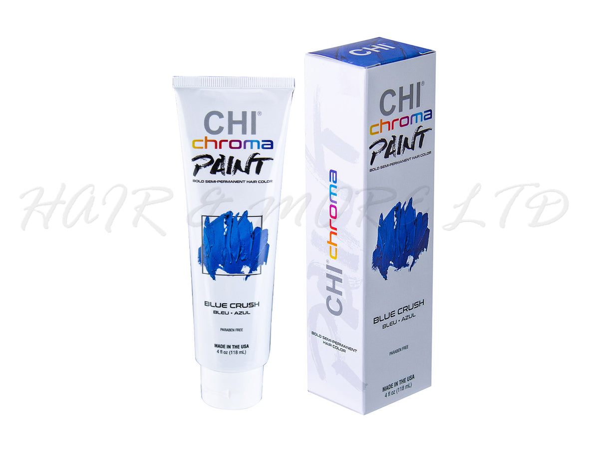 CHI Chroma Paint Semi-Permanent Colour 118ml - Blue Crush – Hair and More