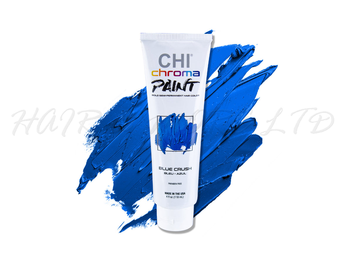 CHI Chroma Paint Semi-Permanent Colour 118ml - Blue Crush – Hair and More