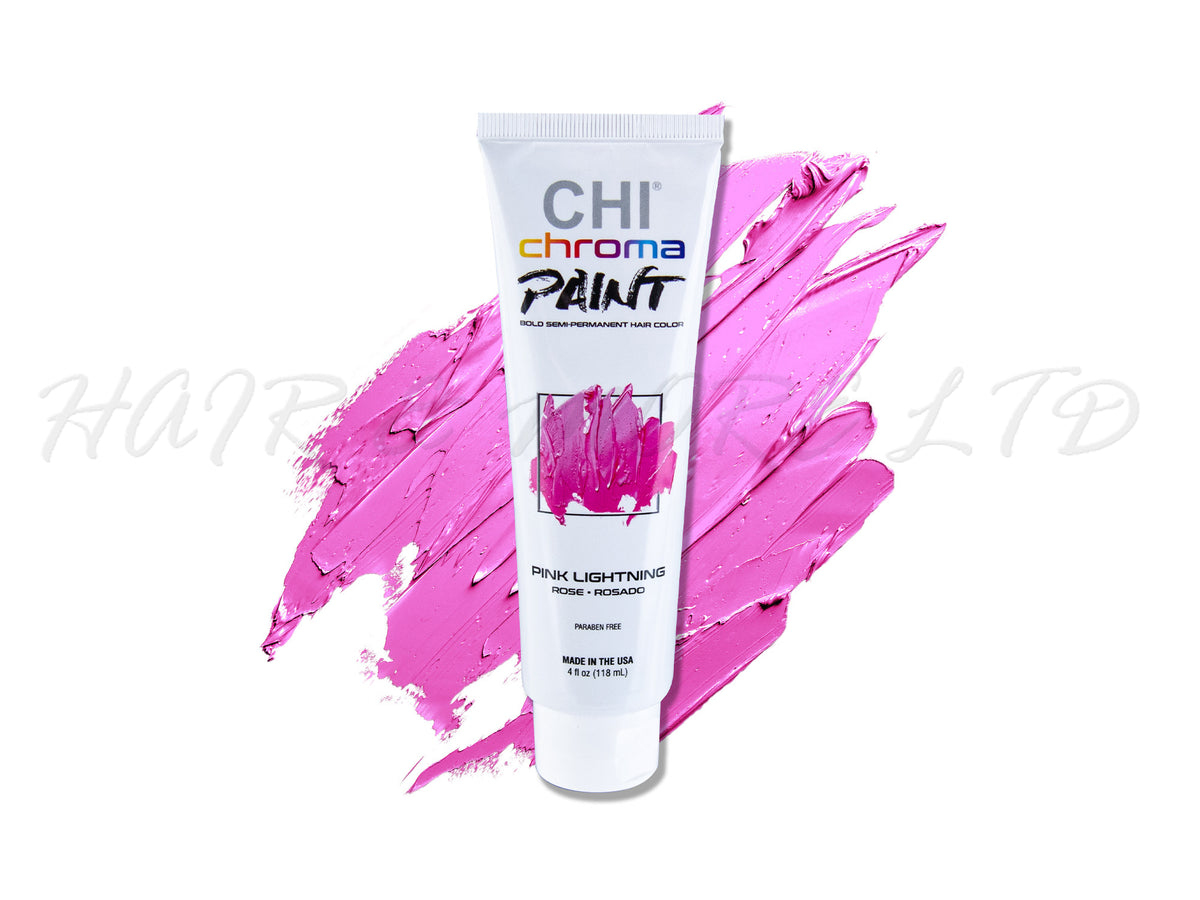 CHI Chroma Paint Semi-Permanent Colour 118ml - Pink Lightning – Hair ...