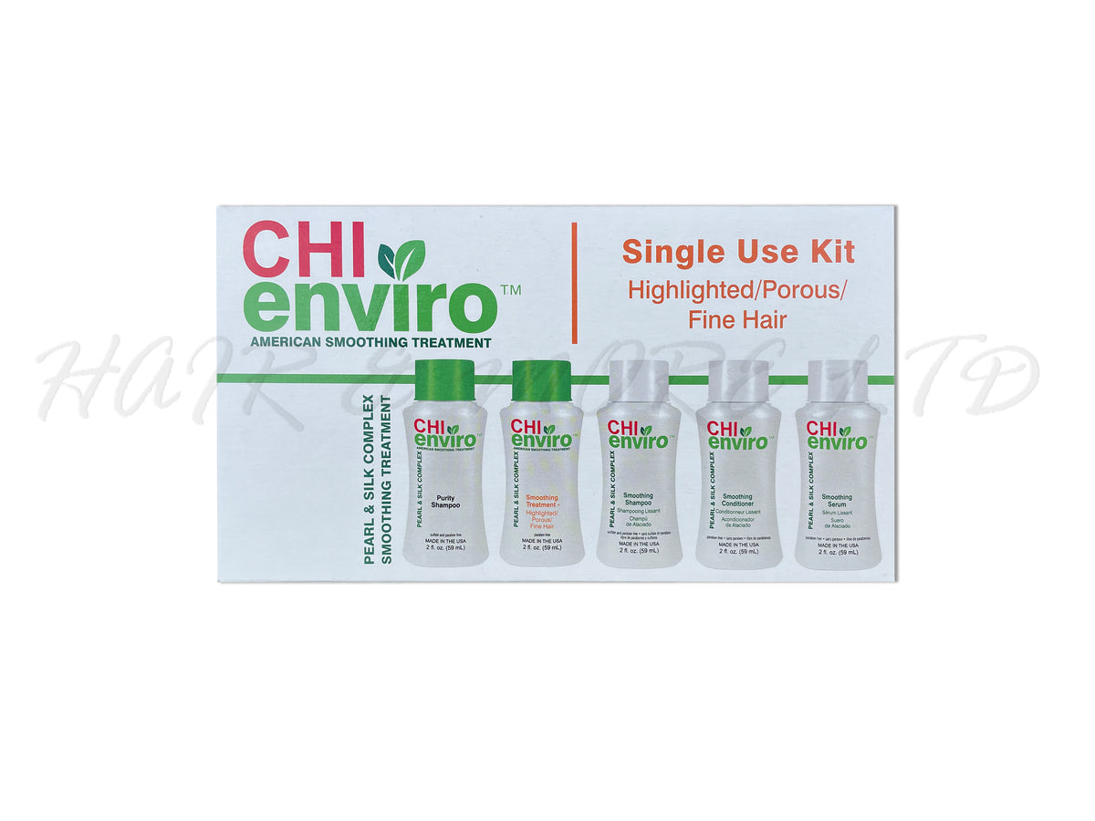 CHI Enviro Smoothing Treatment, Single Use Kit - Highlighted/Porous/Fi ...