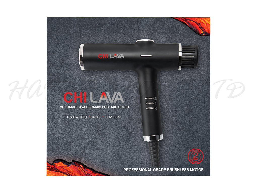 CHI Lava Ceramic Pro Hair Dryer, Brushless Motor – Hair and More