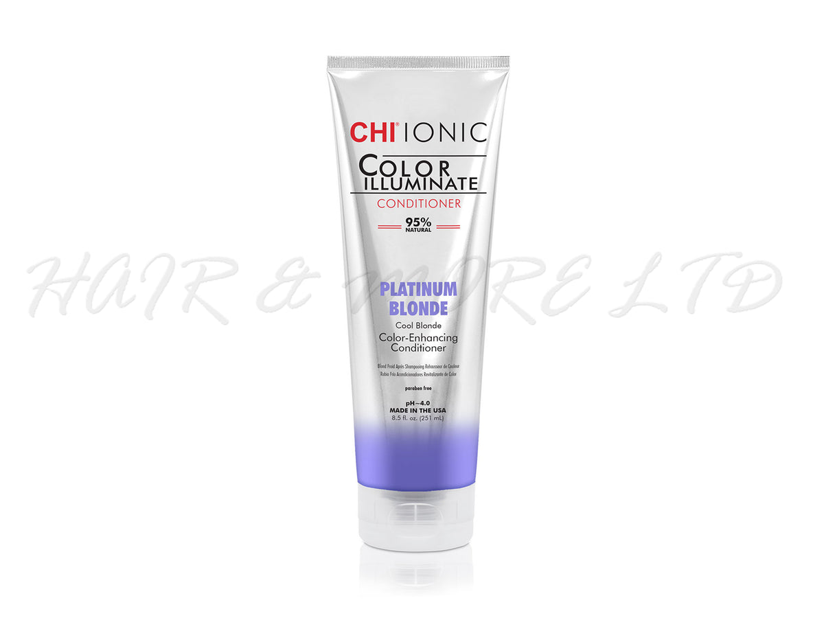 CHI Ionic Color Illuminate Conditioner 251ml - Platinum Blonde – Hair ...