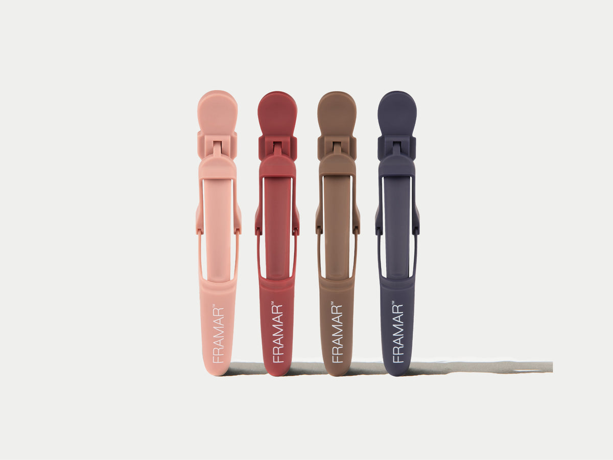 Framar Gator Grip Hair Clips, Dark Academia (4pc) – Hair and More