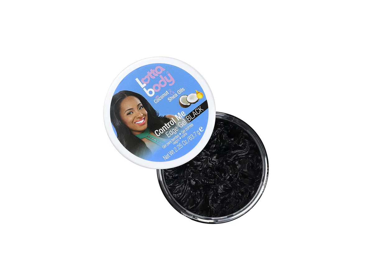 Lottabody Control Me Edge Gel, Black 63.7g – Hair and More