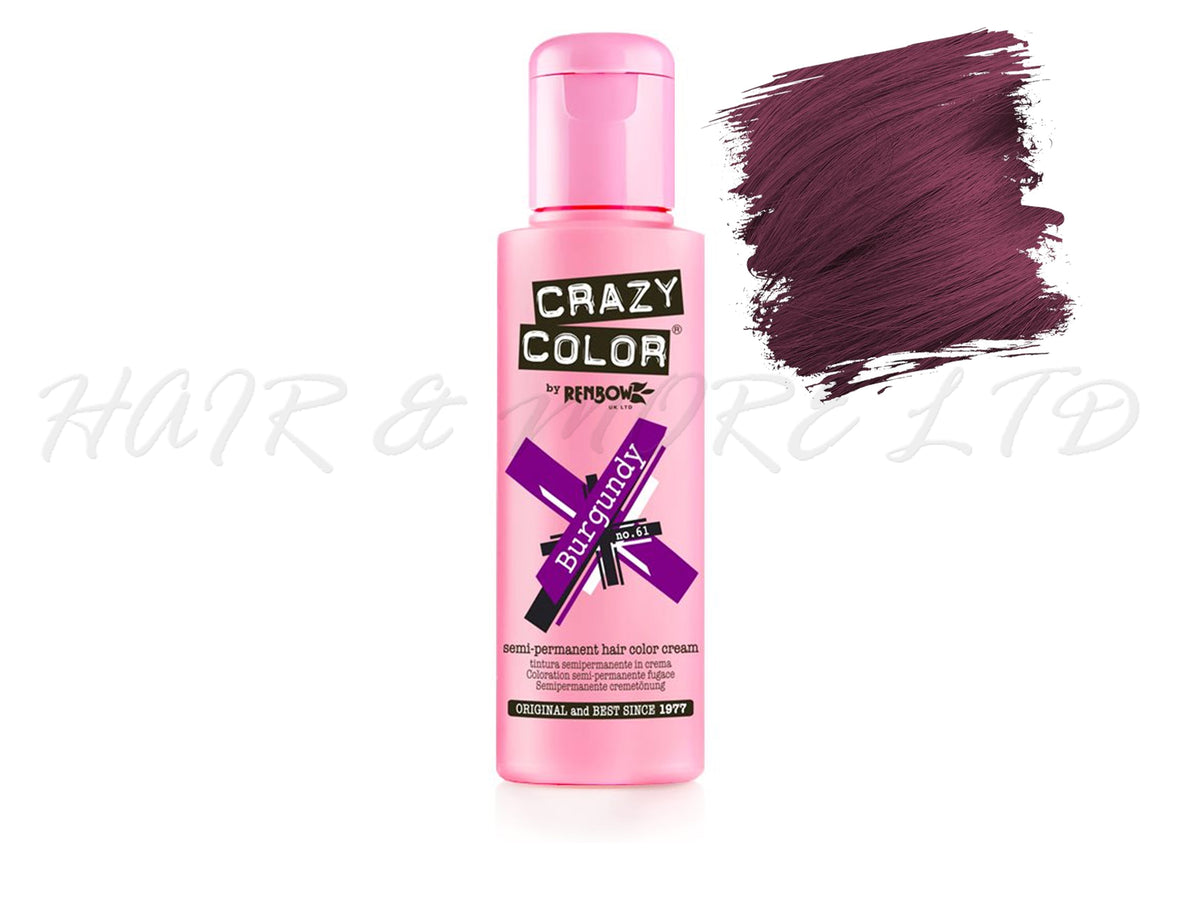 Crazy Colour - Burgundy – Hair and More