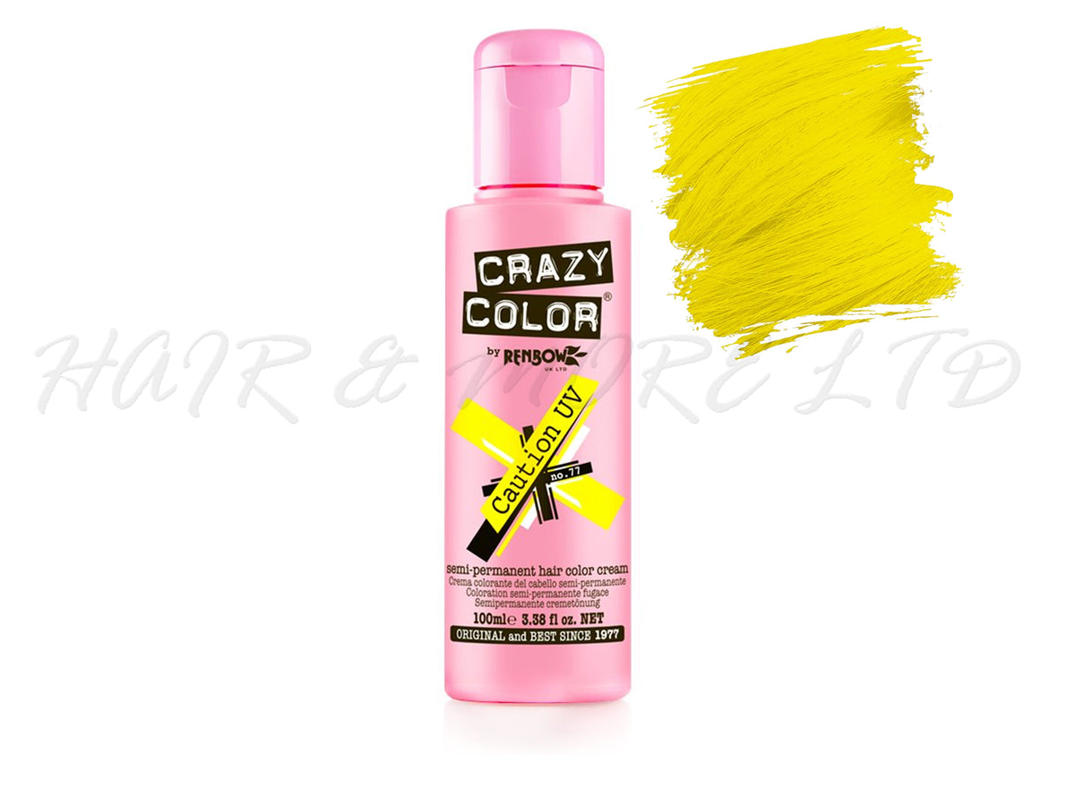 Crazy Color - Caution UV 100ml – Hair and More