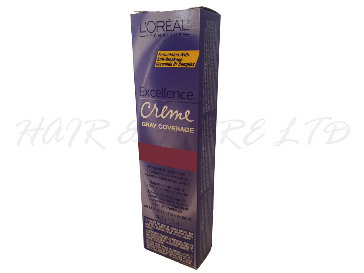 Loreal Excel Creme Color - 6.54 (Light Red Copper Brown) – Hair and More
