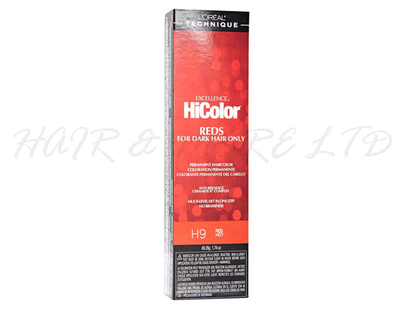 Loreal Excellence HiColor Permanent Creme Colour 49g (For Dark Hair On ...