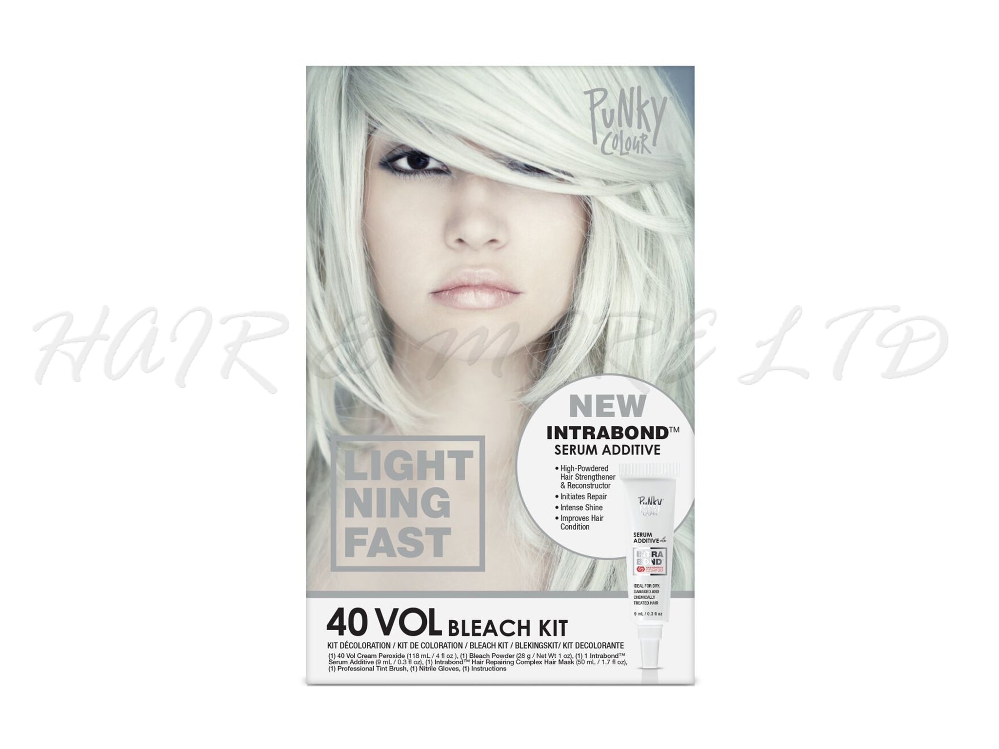 Punky Colour Intrabond Lightning Fast Bleach Kit – Hair and More
