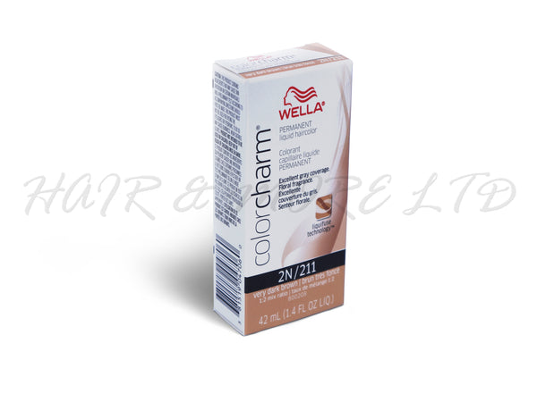 Wella Color Charm Liquid 2N/0211 Very Dark Brown – Hair and More Ltd