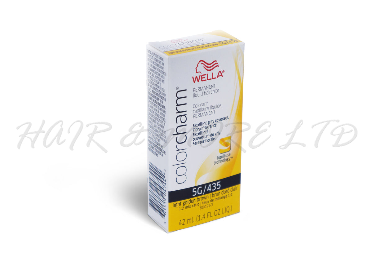 Wella Color Charm Liquid 5G/0435 Light Golden Brown – Hair and More