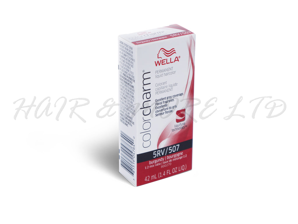 Wella Color Charm Liquid 5RV/0507 Burgundy – Hair and More Ltd