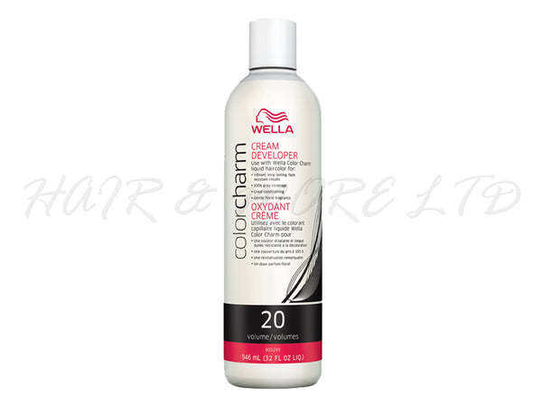 Wella Colour Charm 20 vol Cream Developer 946ml – Hair and More