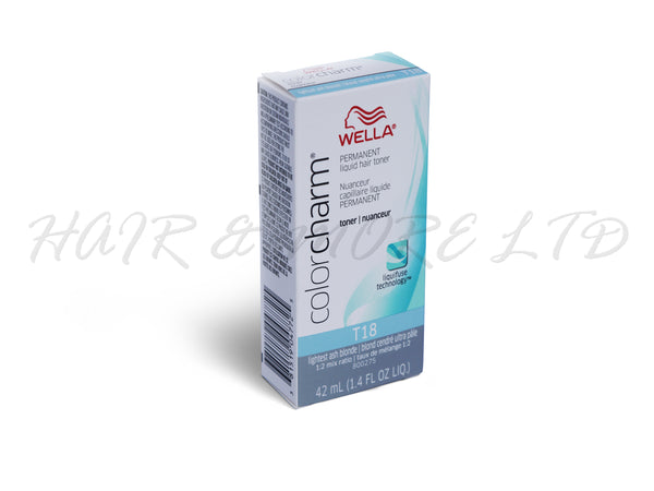 Wella Colour Charm Permanent Toner - T18 'White Lady' – Hair and More