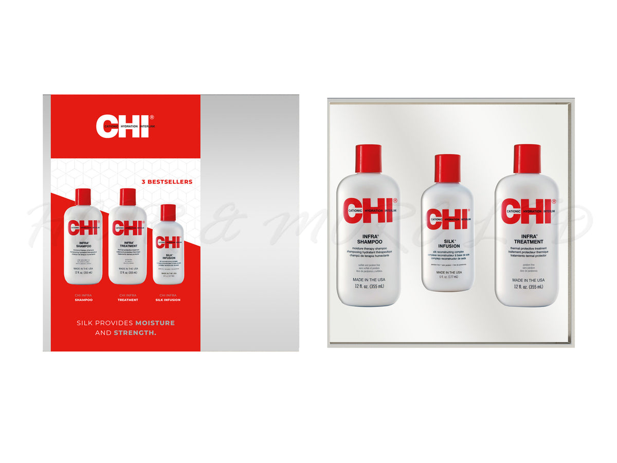 CHI Infra 3pc Holiday Gift Set – Hair and More