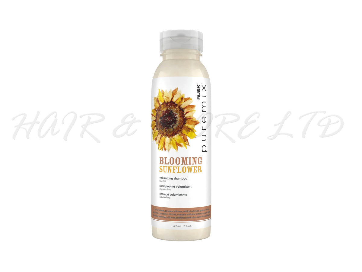 Rusk Puremix Blooming Sunflower Volumizing Shampoo 355ml – Hair and More
